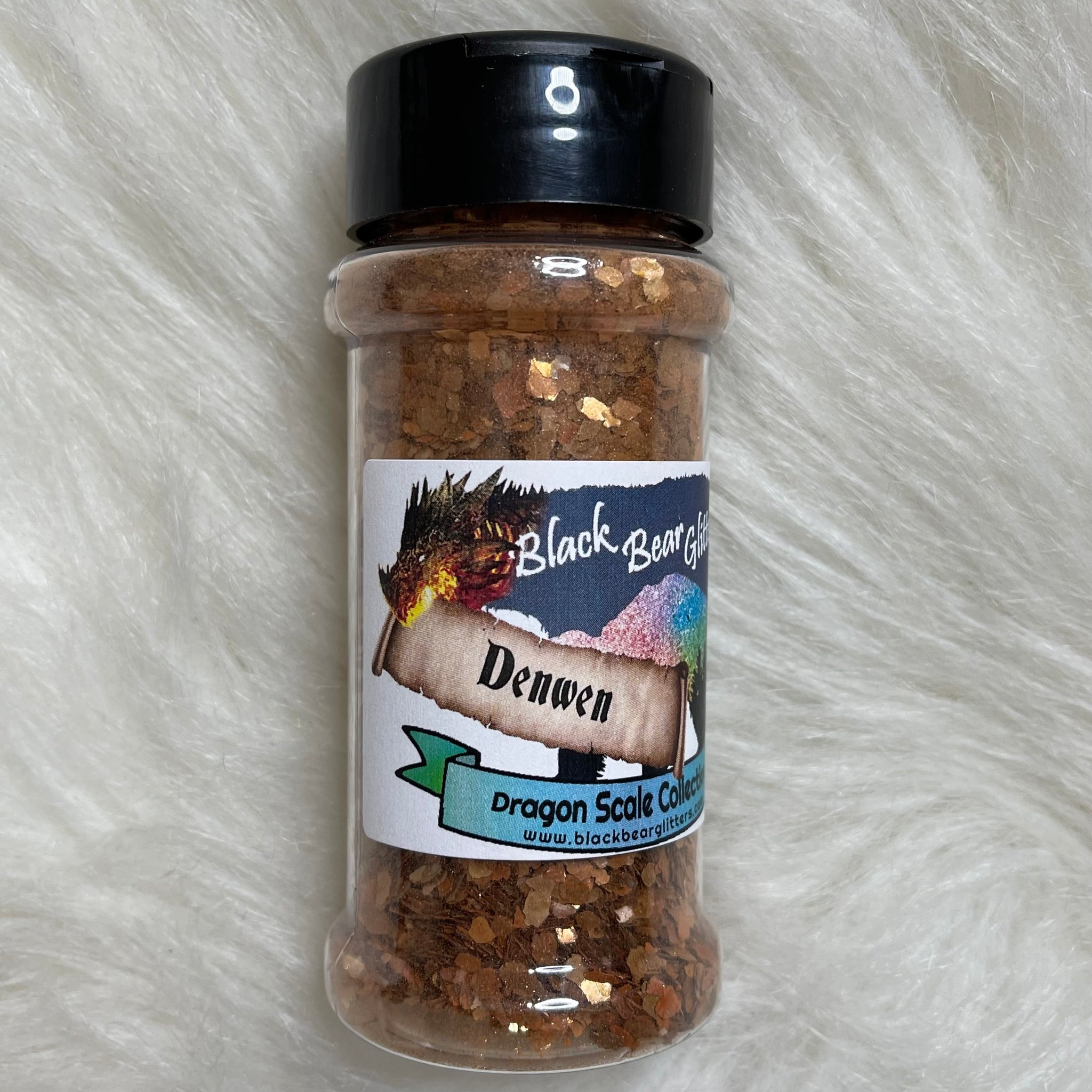 Denwen Dragon Scale – Black Bear Glitters