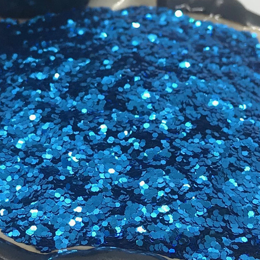 Rich Electric Blue Glitter – Black Bear Glitters