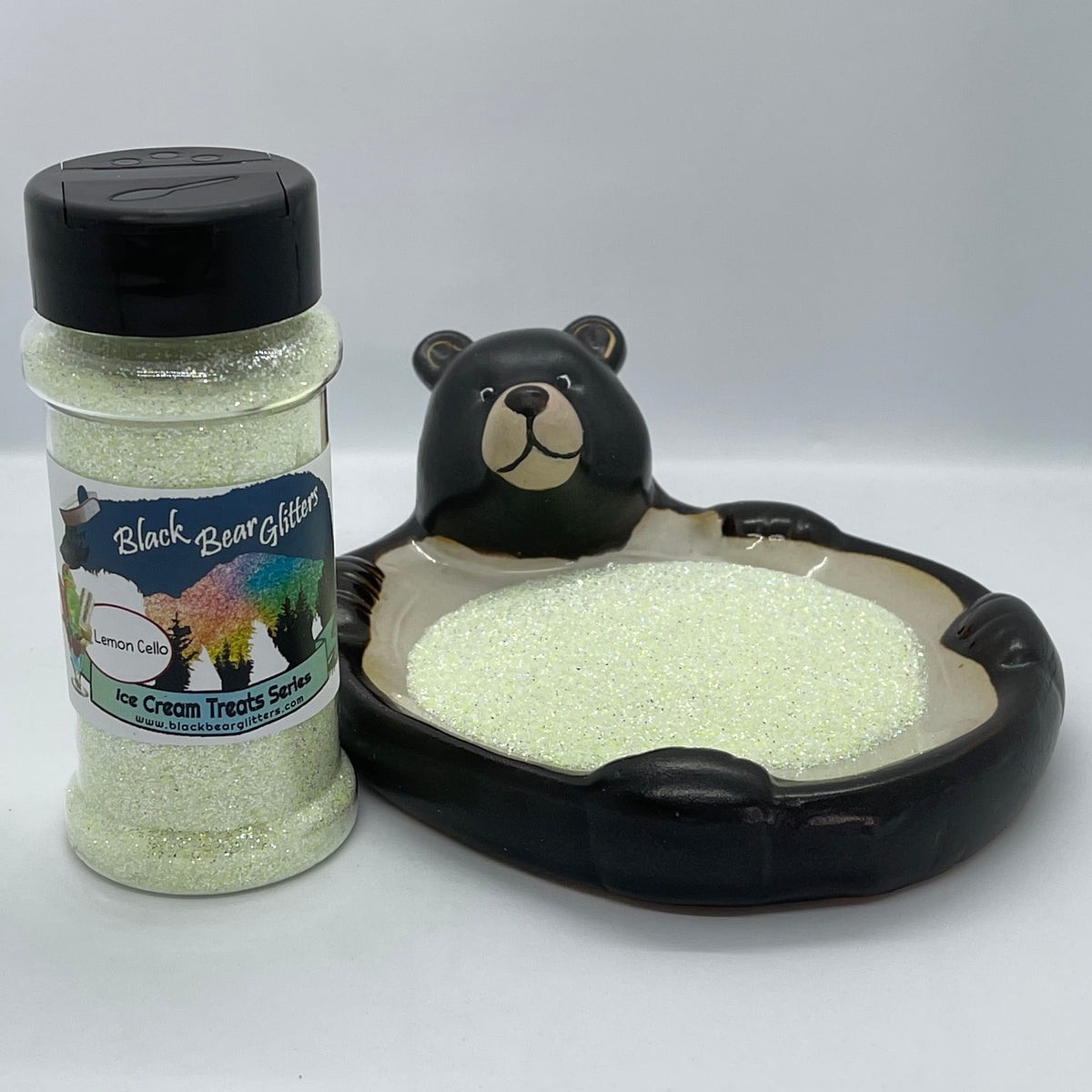 Lemon Cello glitter mix yellow – Black Bear Glitters