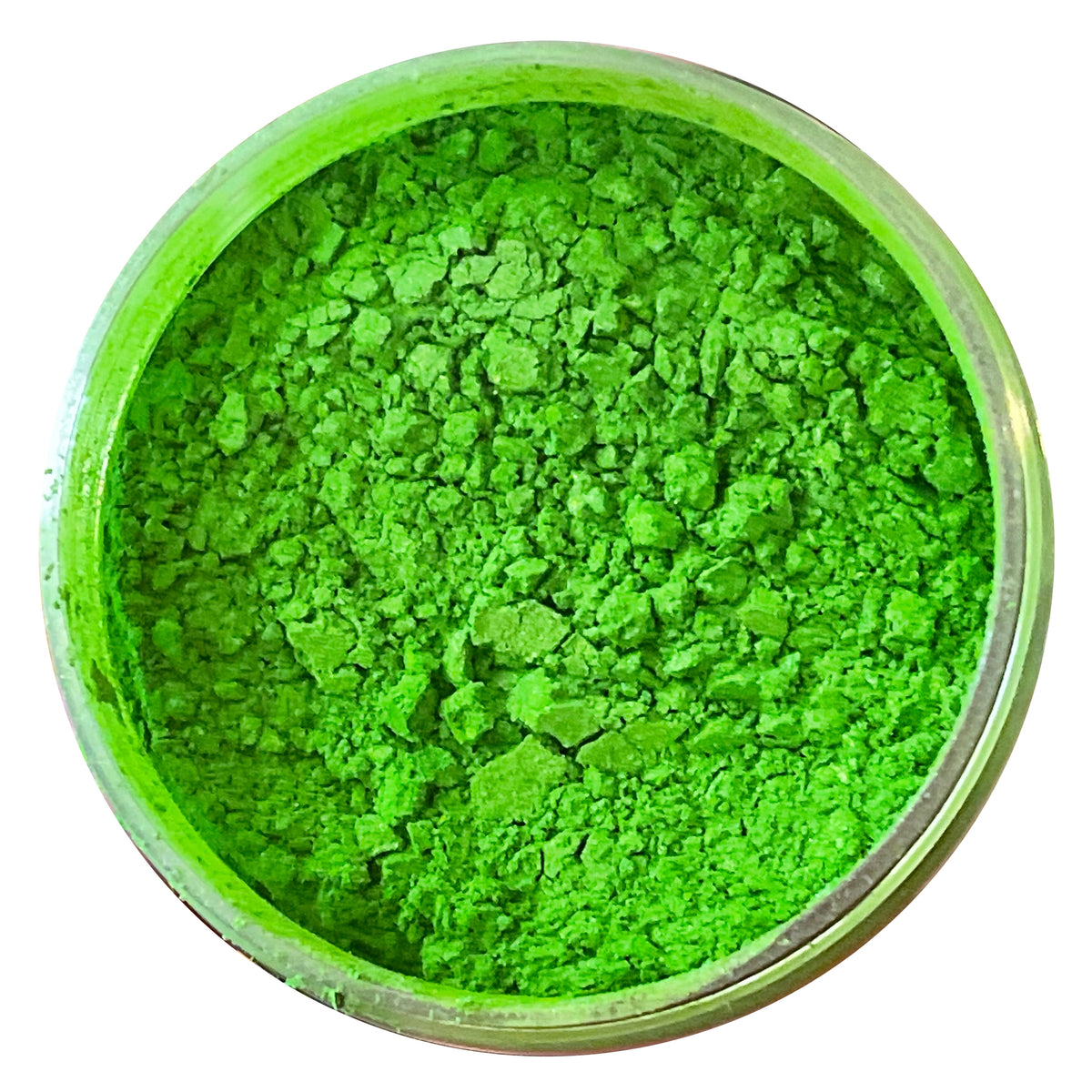 Limitless Lime pigment mica powder green – Black Bear Glitters